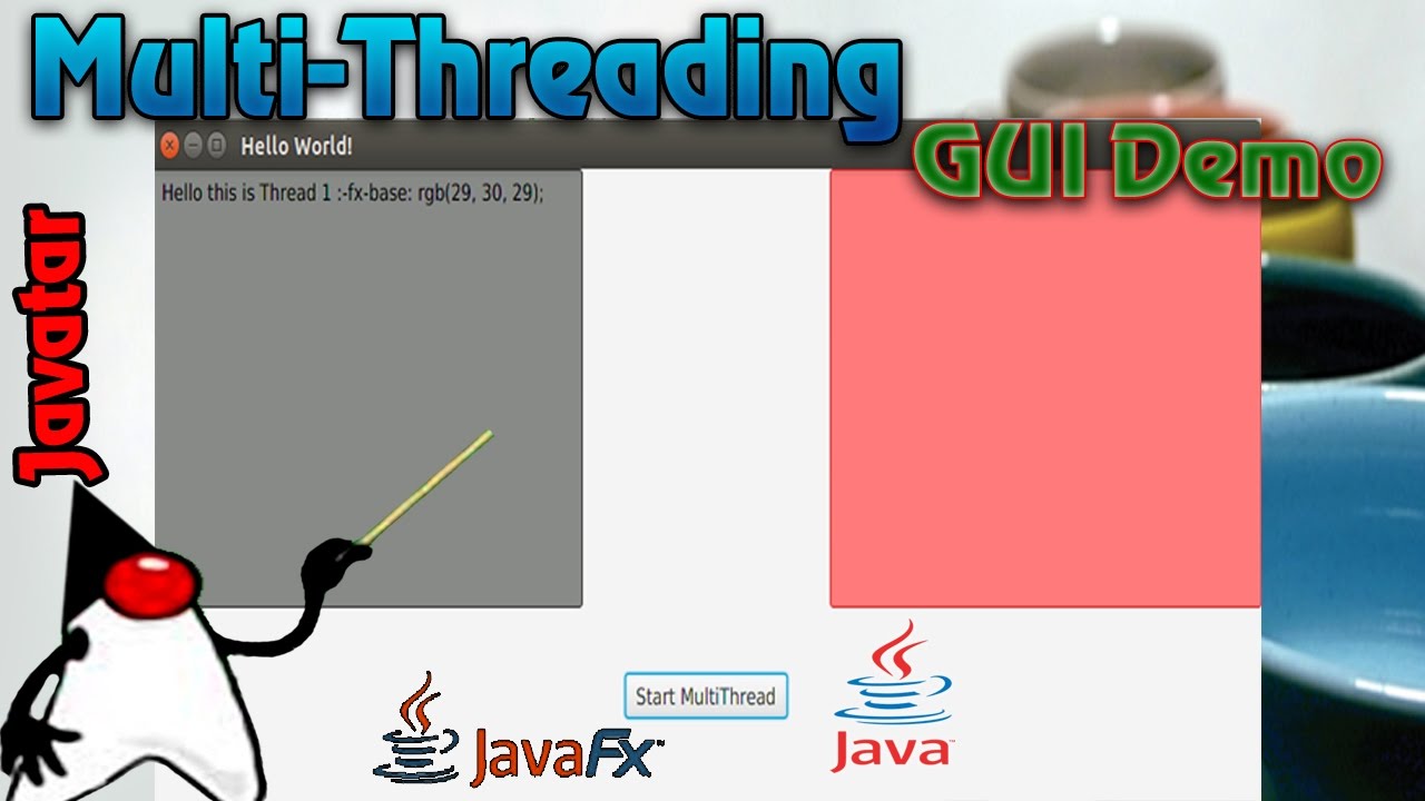 Muti Threading Gui Representation - YouTube