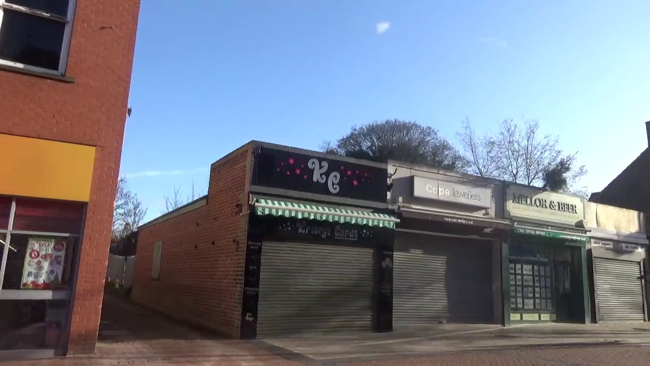 Worksop Town centre lockdown. - YouTube