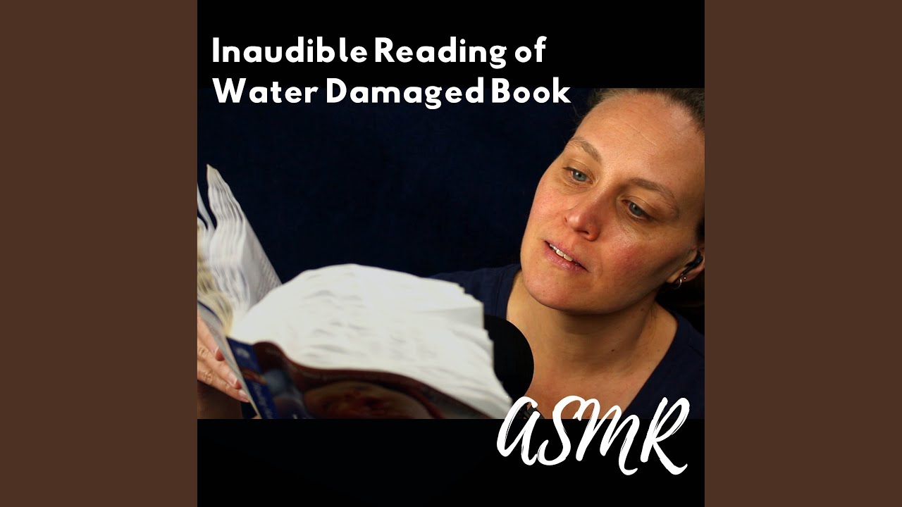 Inaudibly Reading a Water Damaged Book, Pt. 1 - YouTube