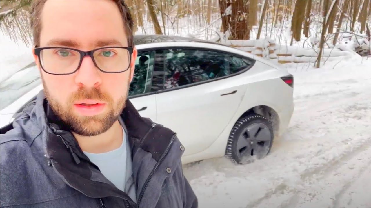 the TRUTH about TESLA's in WINTER - YouTube