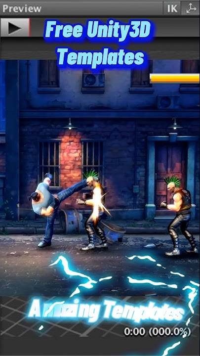 Unity3D Free Assets - Beat 'Em Up Template. 100+ Unity Assets Giveaway. #unity3d #gameengine ...
