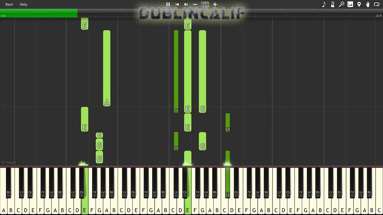 Mario Party 2 - The Way to Play Theme Piano Tutorial Synthesia - YouTube