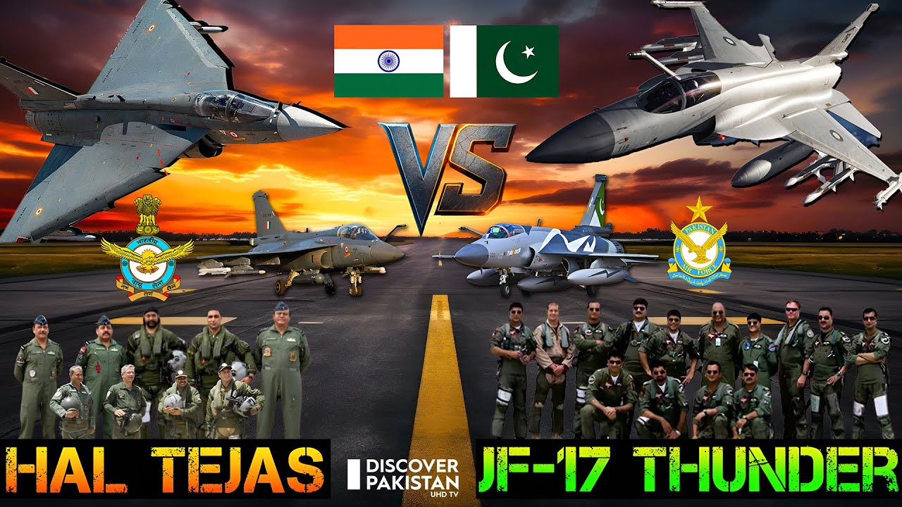 JF-17 Thunder Vs Hal Tejas | Dubai Airshow 2025 Fighter Jet Comparison ...
