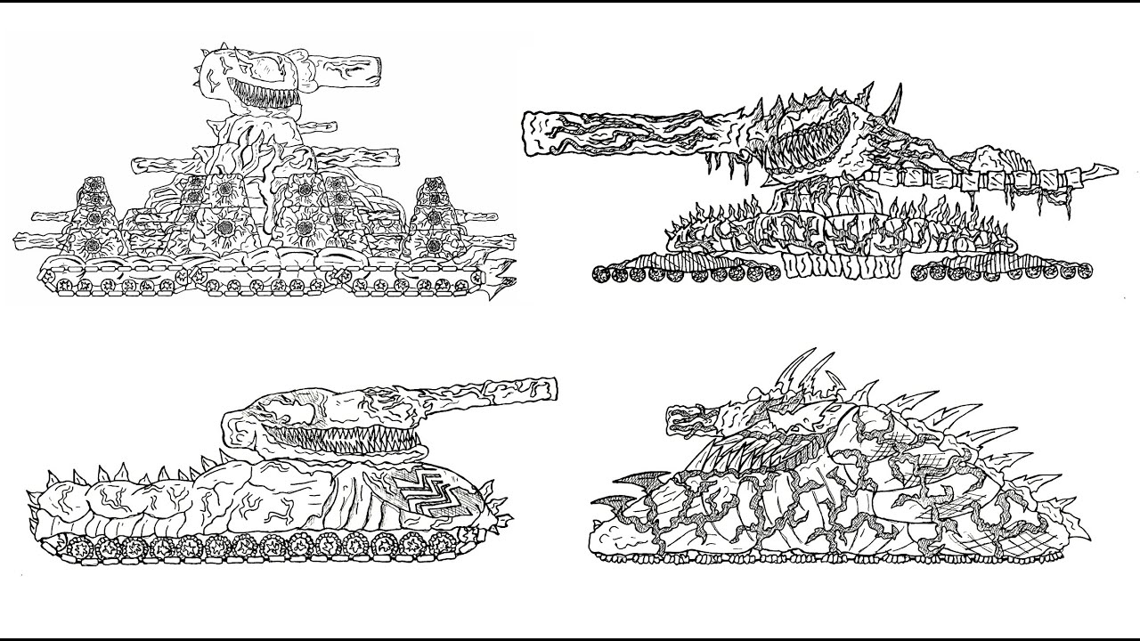 Drawing Venom And Carnage Cartoon Tanks | Gerand - Cartoons About Tanks ...