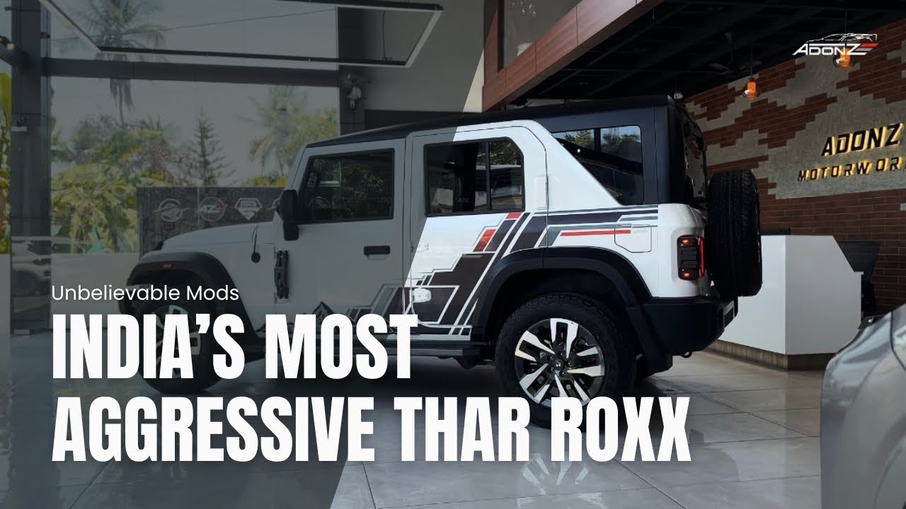The Ultimate Thar Roxx Transformation | Full Modification Video # ...