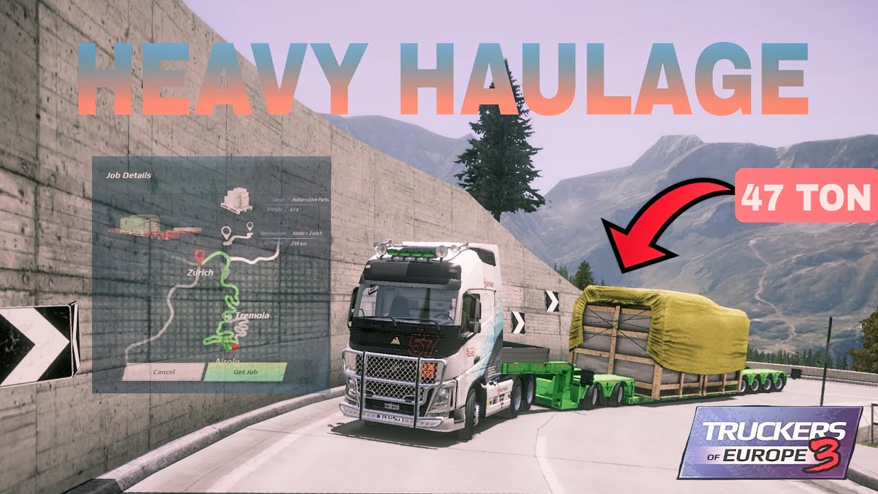 Truckers Of Europe 3 | Volcano Truck | Hauling Automotive Parts ...