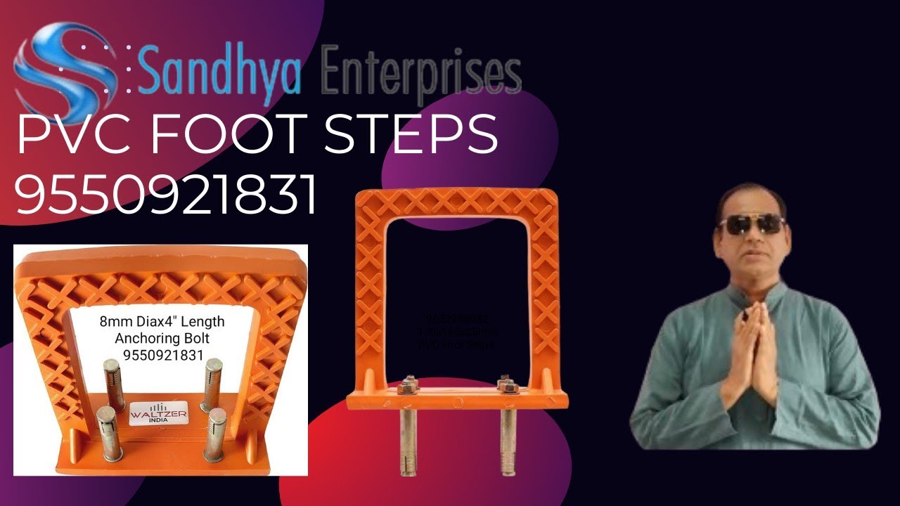 PVC Foot Steps - YouTube