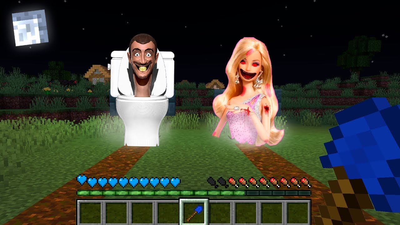 ENCONTREI os TÚMULOS do Skibidi Toilet e Barbie Exe! - YouTube