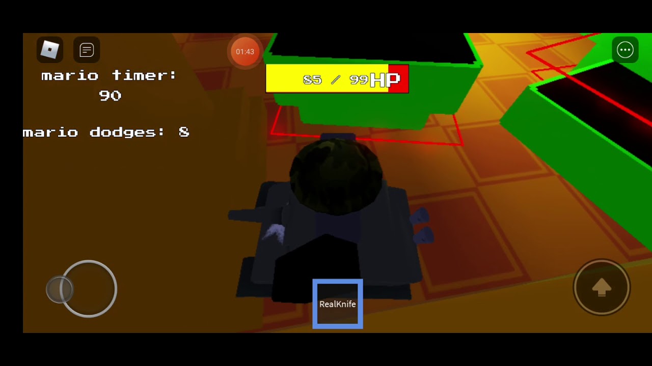 Roblox: "Undertale: judgement simulator" Undertoad Mario event - YouTube