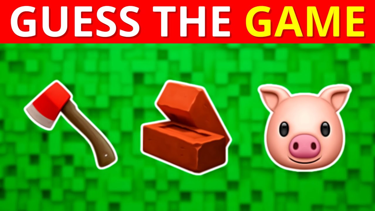 Guess the Video Game by Emoji 🎮 | 50 Game Emoji Challenge! - YouTube