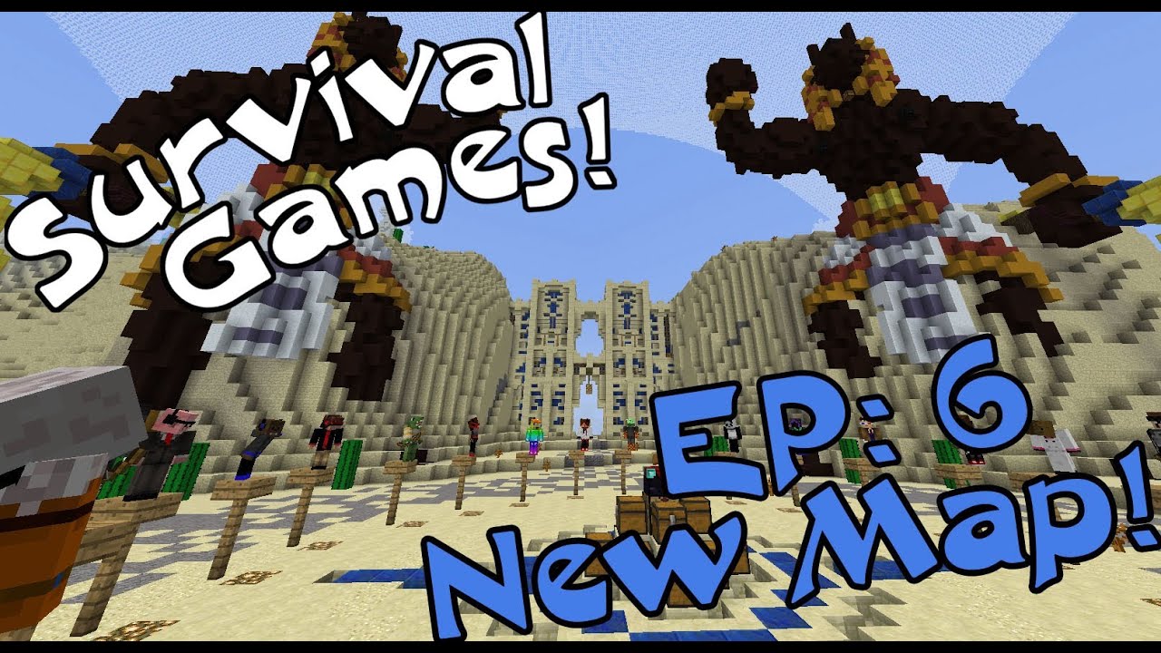 Minecraft - Hypixel Survival Games - "New Egypt Map!!" - YouTube