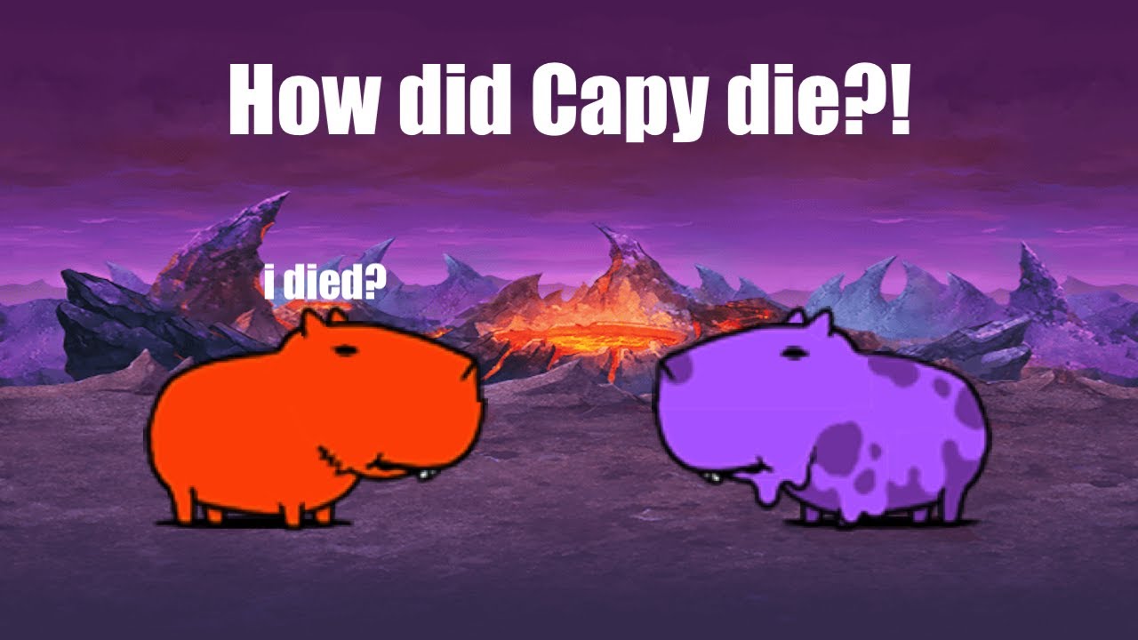 Battle Cats Zapy! How did Furry Capy become Zapy? Who killed Capybara ...