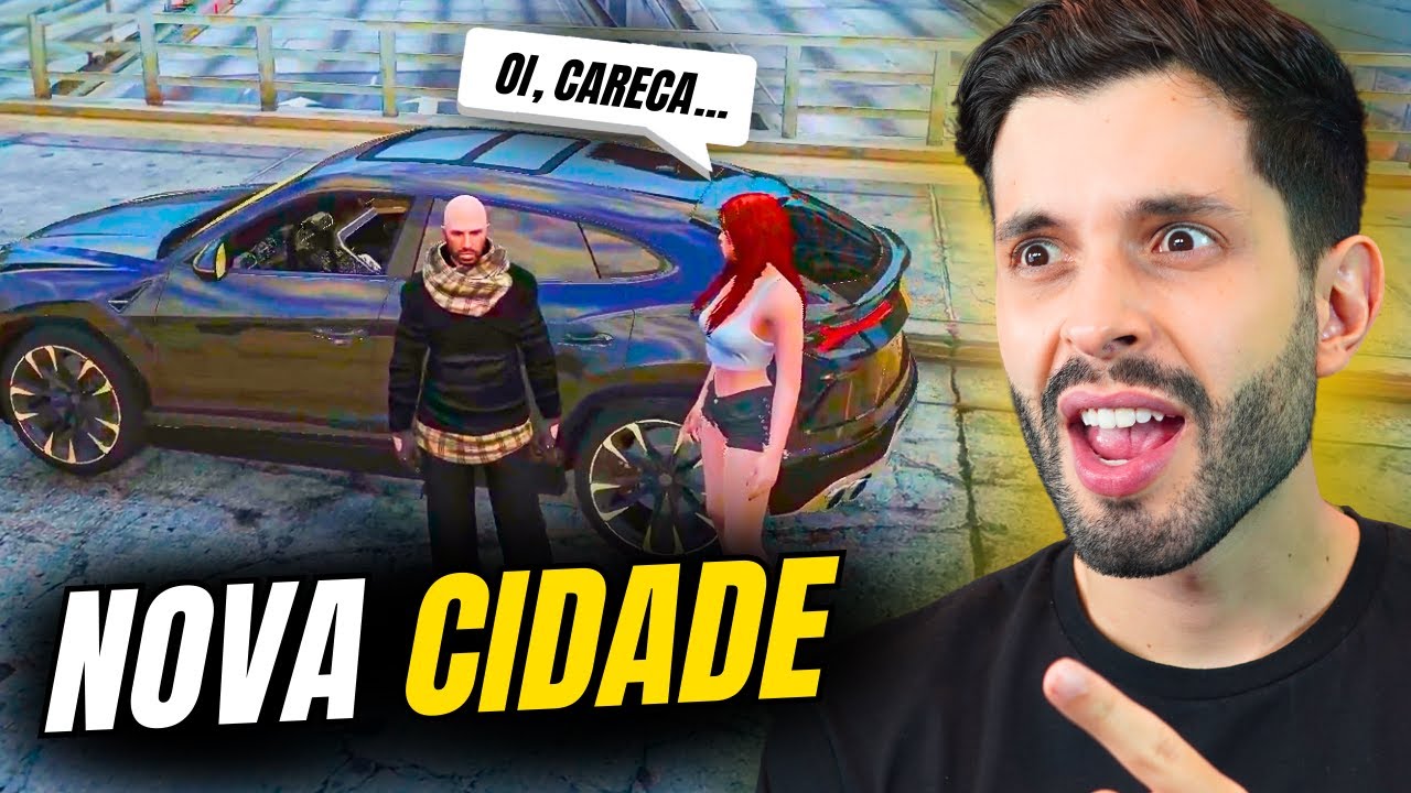 CHEGUEI DOMINANDO A NOVA CIDADE DO GTA RP! - YouTube