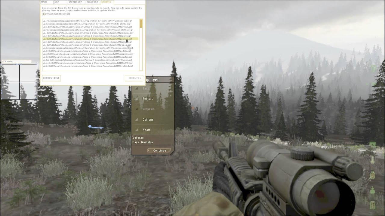 FREE dayz scripts with BYPASS (WORKING DECEMBER 2012) - YouTube
