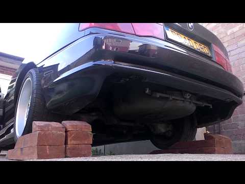 BMW 840 4.4 Exhaust with No Silencers