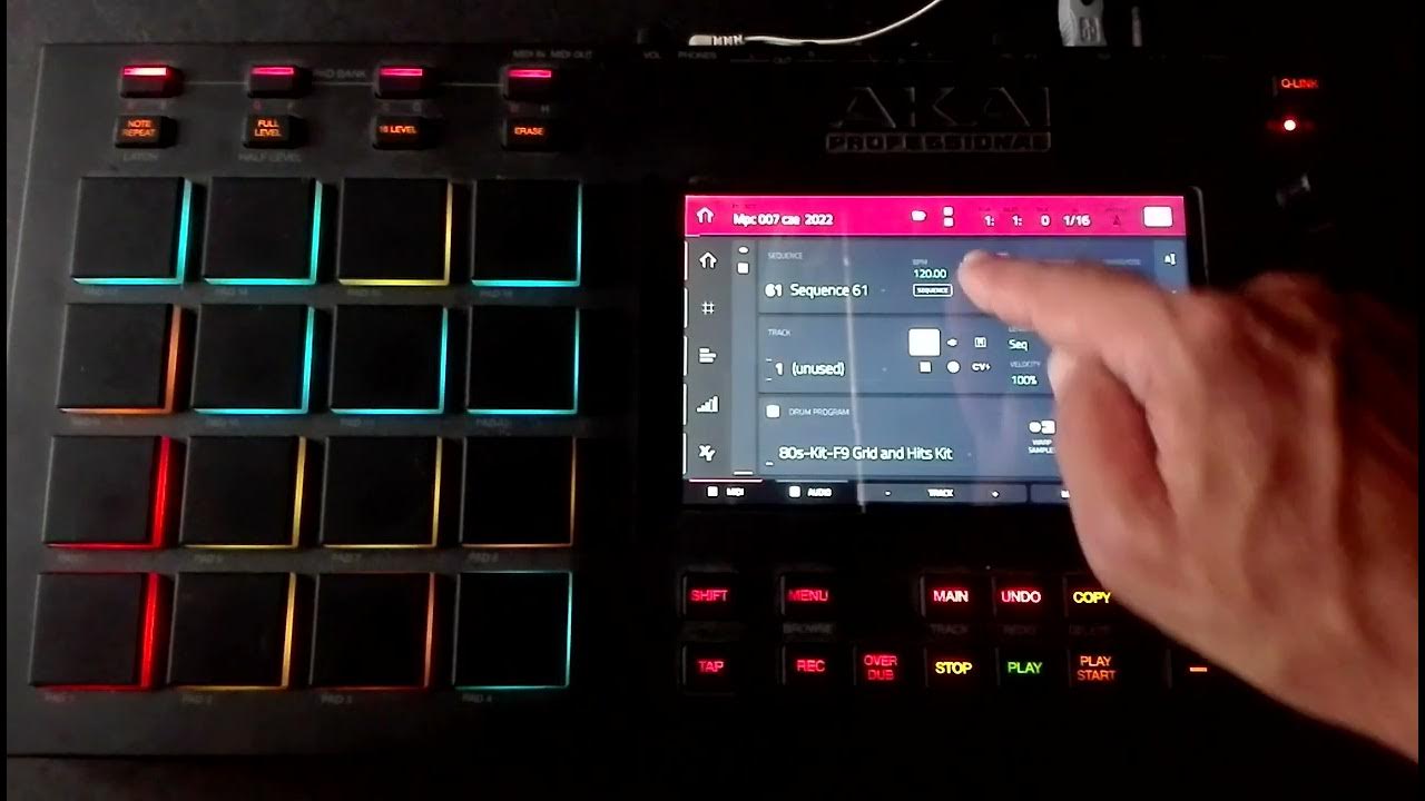 MPC workflow PL cz 1/4 wprowadzenie, bębny - YouTube
