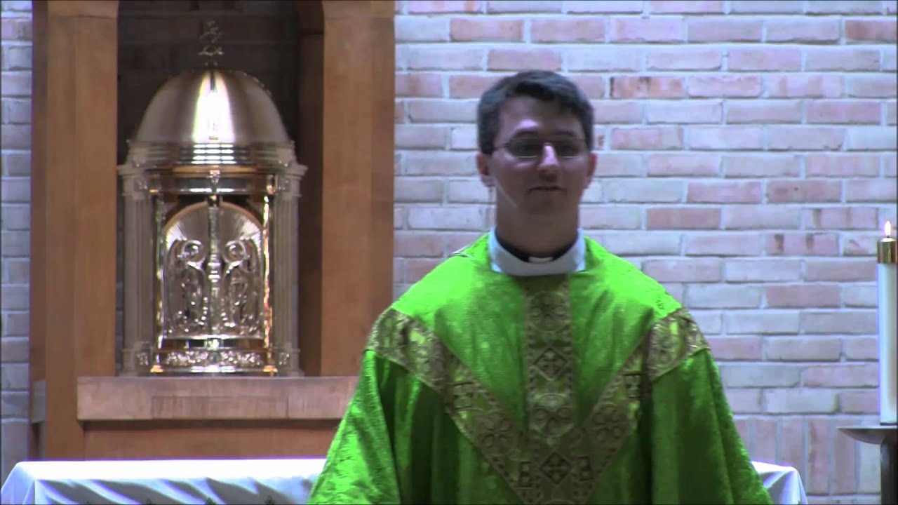 Homily of Fr. Mark Rutherford for 8-17-2014 - YouTube