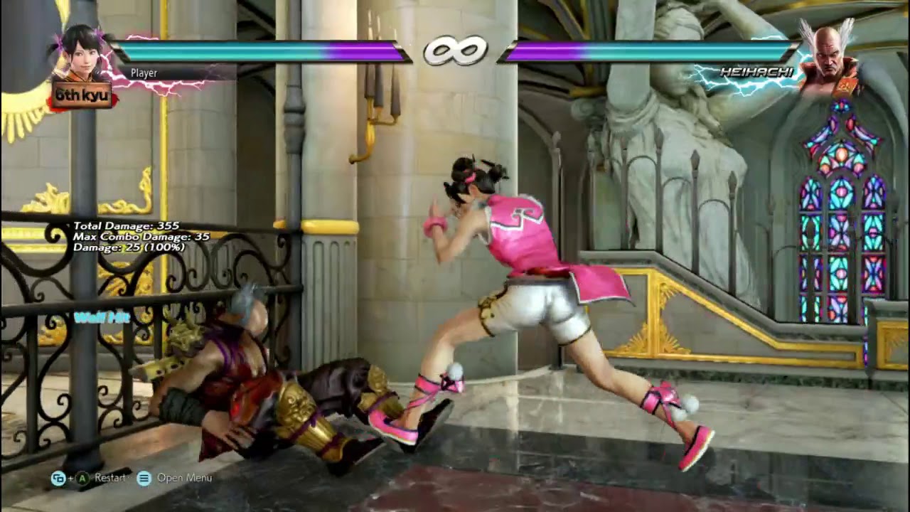 tekken 7 practice - Ling Xiao Yu - YouTube
