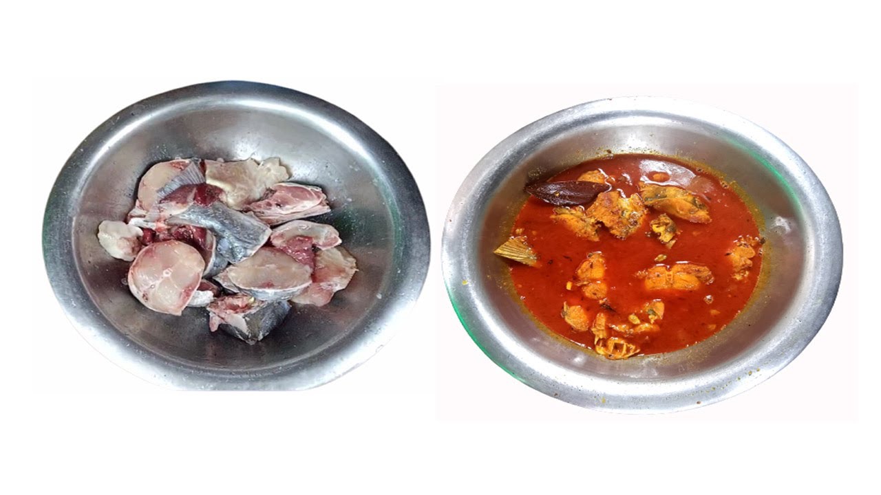 Indian village sea tangra fish recipes - YouTube