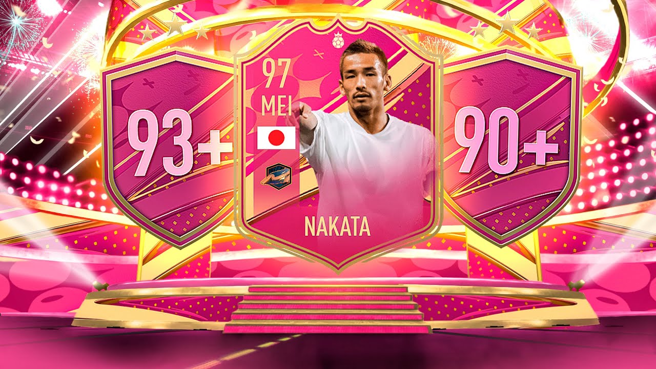 HIDETOSHI NAKATA 97 FUTTIES IRREAL EM DME!! DOIS MELHORIAS DE ICONS ...