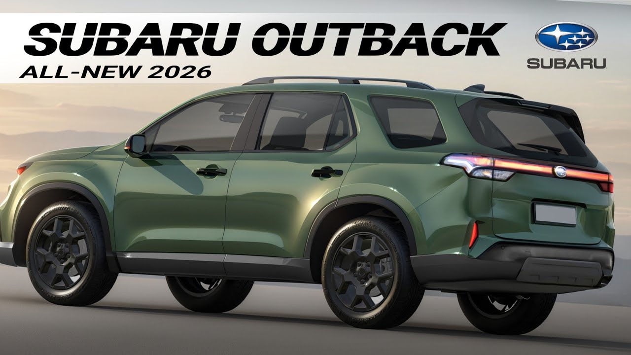 NEW 2026 SUBARU OUTBACK? REDESIGN | Digimods DESIGN | - YouTube