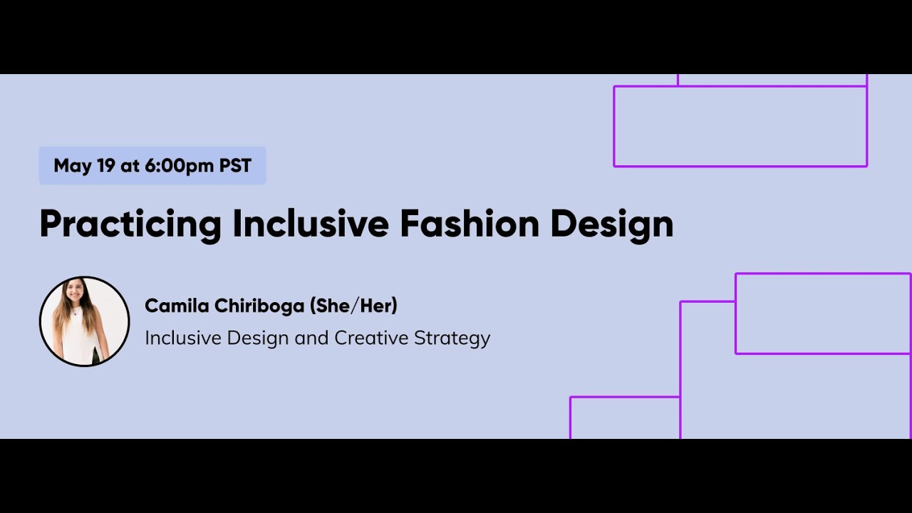 Practicing Inclusive Fashion Design - YouTube