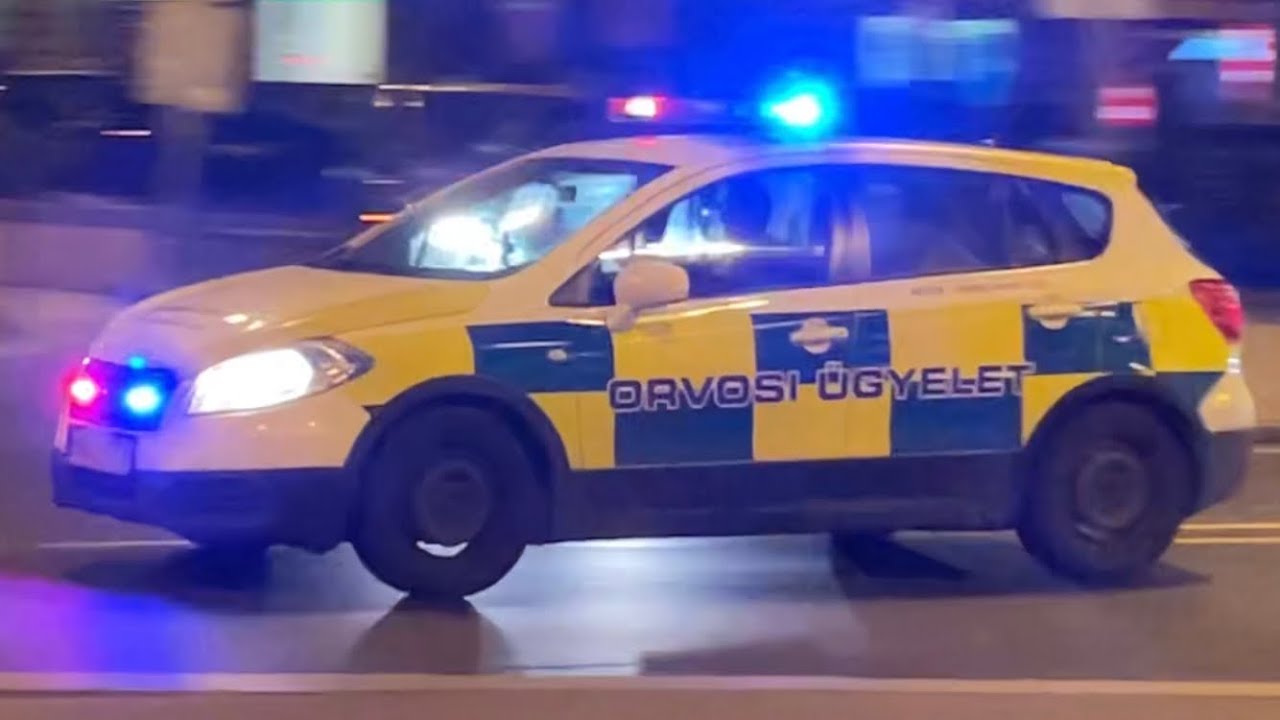 Hungarian Paramedic Doctor Car Responding - YouTube
