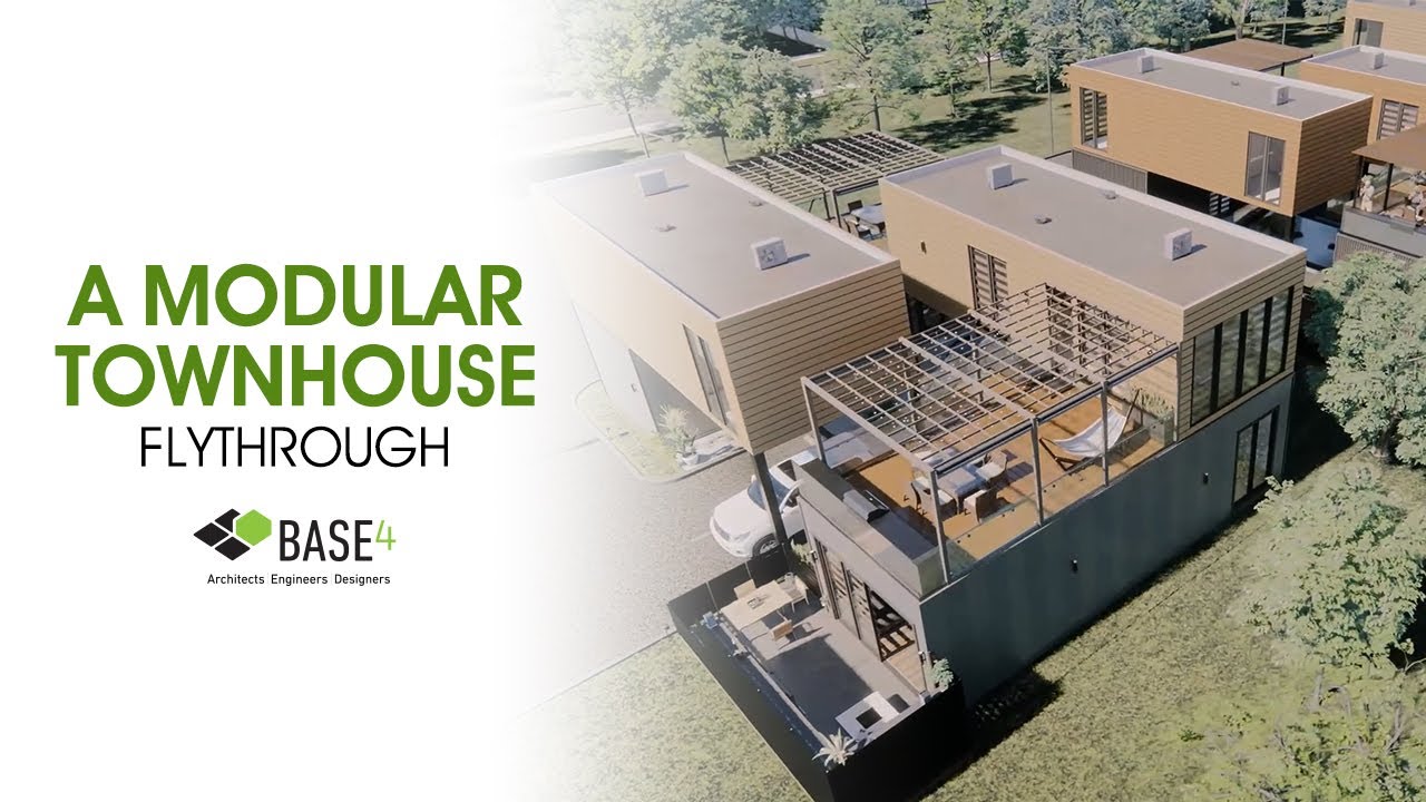 A Modular Townhouse Flythrough - YouTube