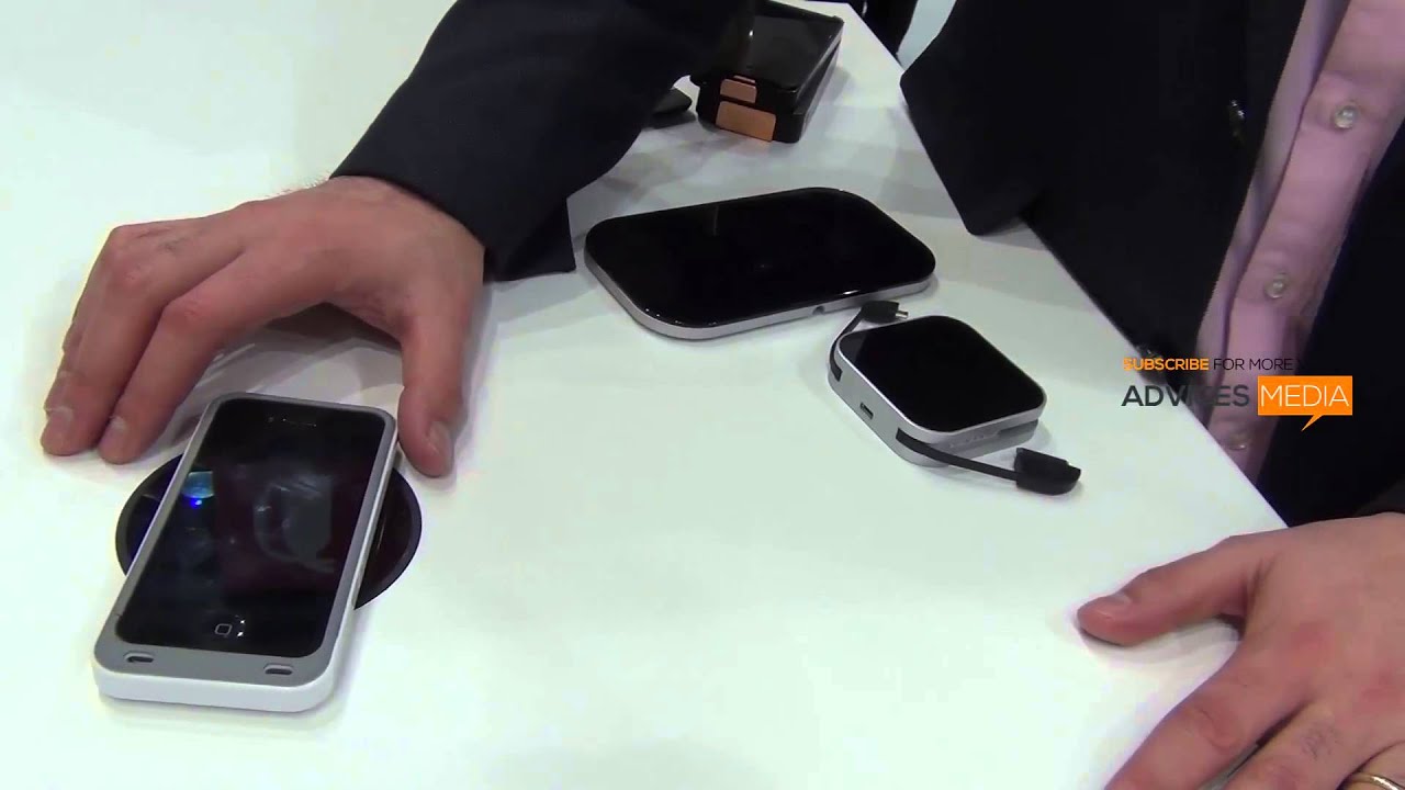 Duracell Powermat Wireless Charging WiCC & Products Demo's - YouTube