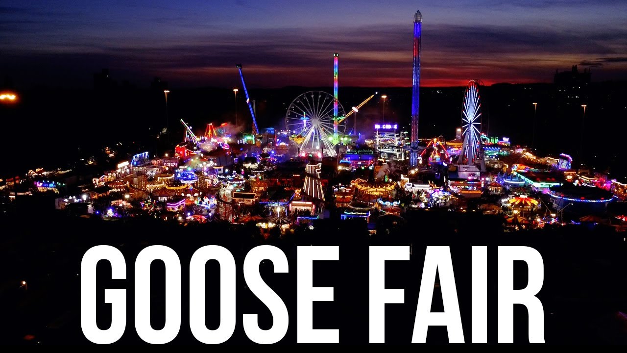 I visited UK's oldest fair - Goose Fair walkaround and cinematic ...