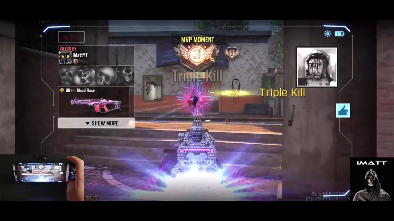 CODM Ranked Nuke, Win & MVP On Slums Using Diamond Legendary DRH-Blood Rose! (55-1) - YouTube