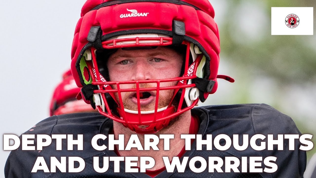 Nebraska football depth chart thoughts, worries about UTEP - YouTube
