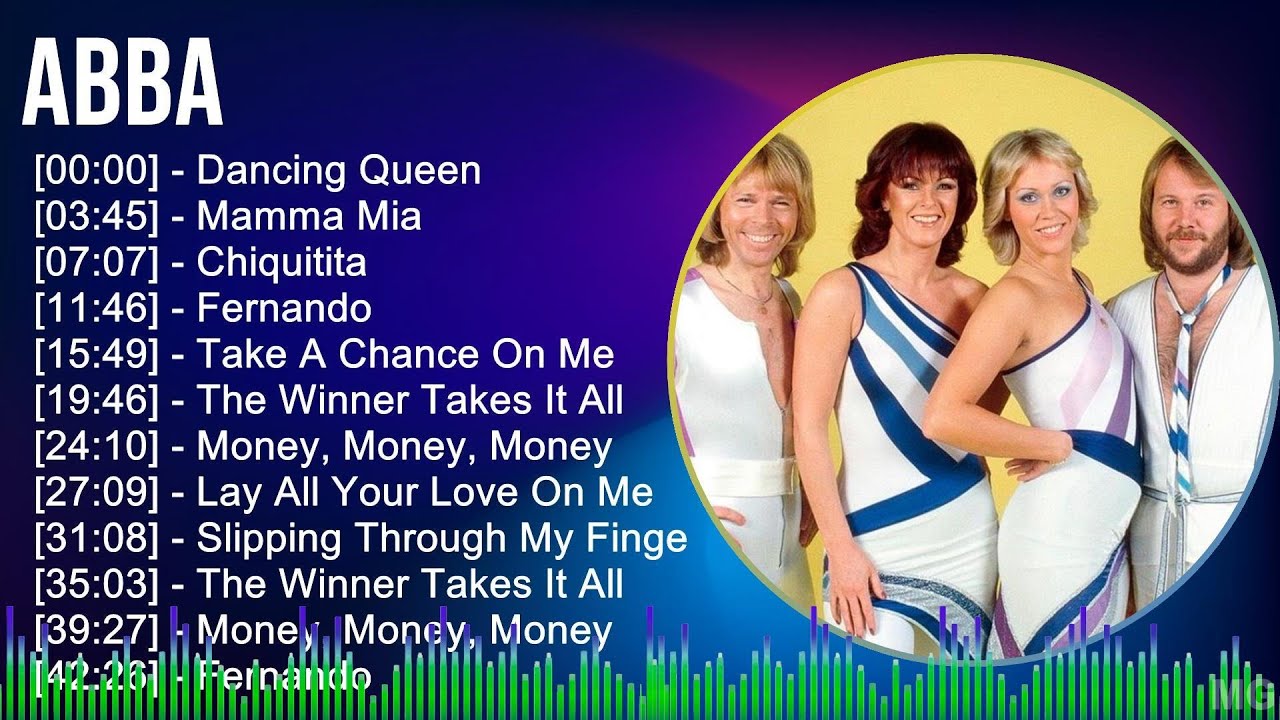 ABBA 2024 MIX Grandes Exitos - Dancing Queen, Mamma Mia, Chiquitita ...