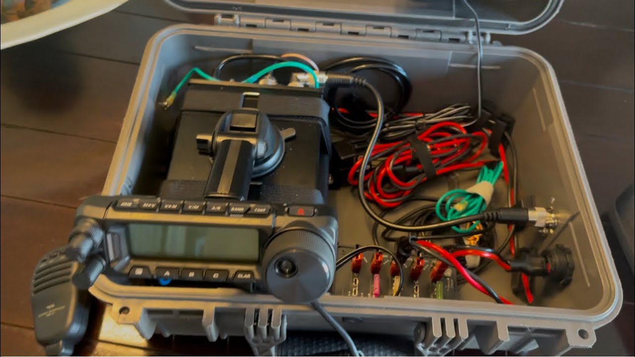 K6IL Pota ready Box Ft-891 and Mat-30 Tuner - YouTube