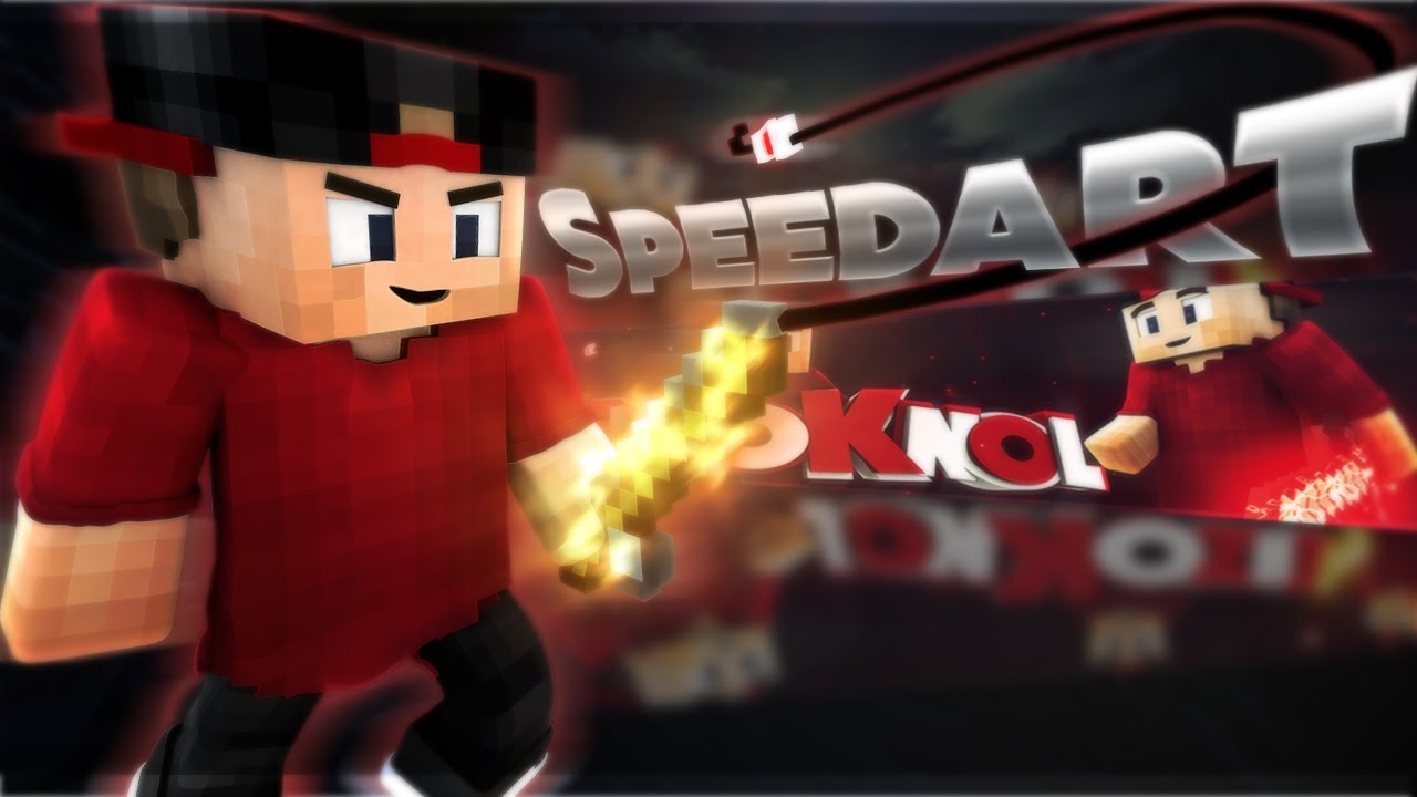 3D Minecraft Banner Speedart - EnzoKnol | #2 - YouTube