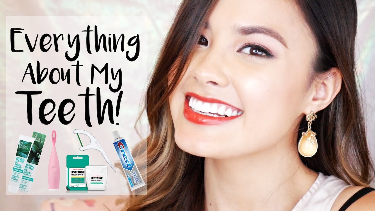 All About My Teeth | My Oral Hygiene Routine and Teeth Whitening ft ...