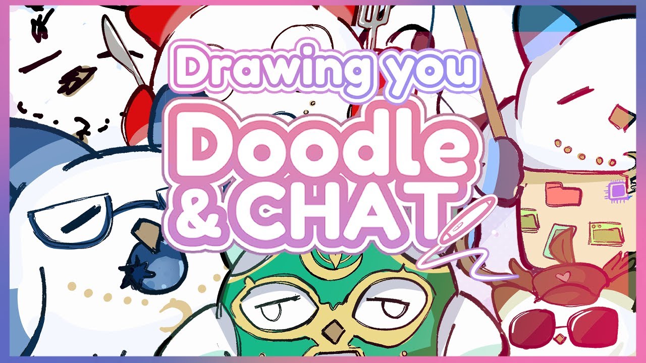 Drawing your custom pfp!【Doodle & Chat】 - YouTube
