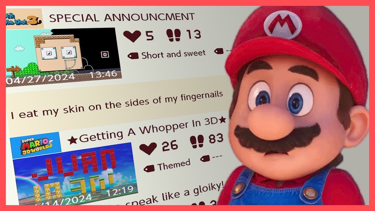 Stumbling Into the Weird Side of Mario Maker 2 - YouTube