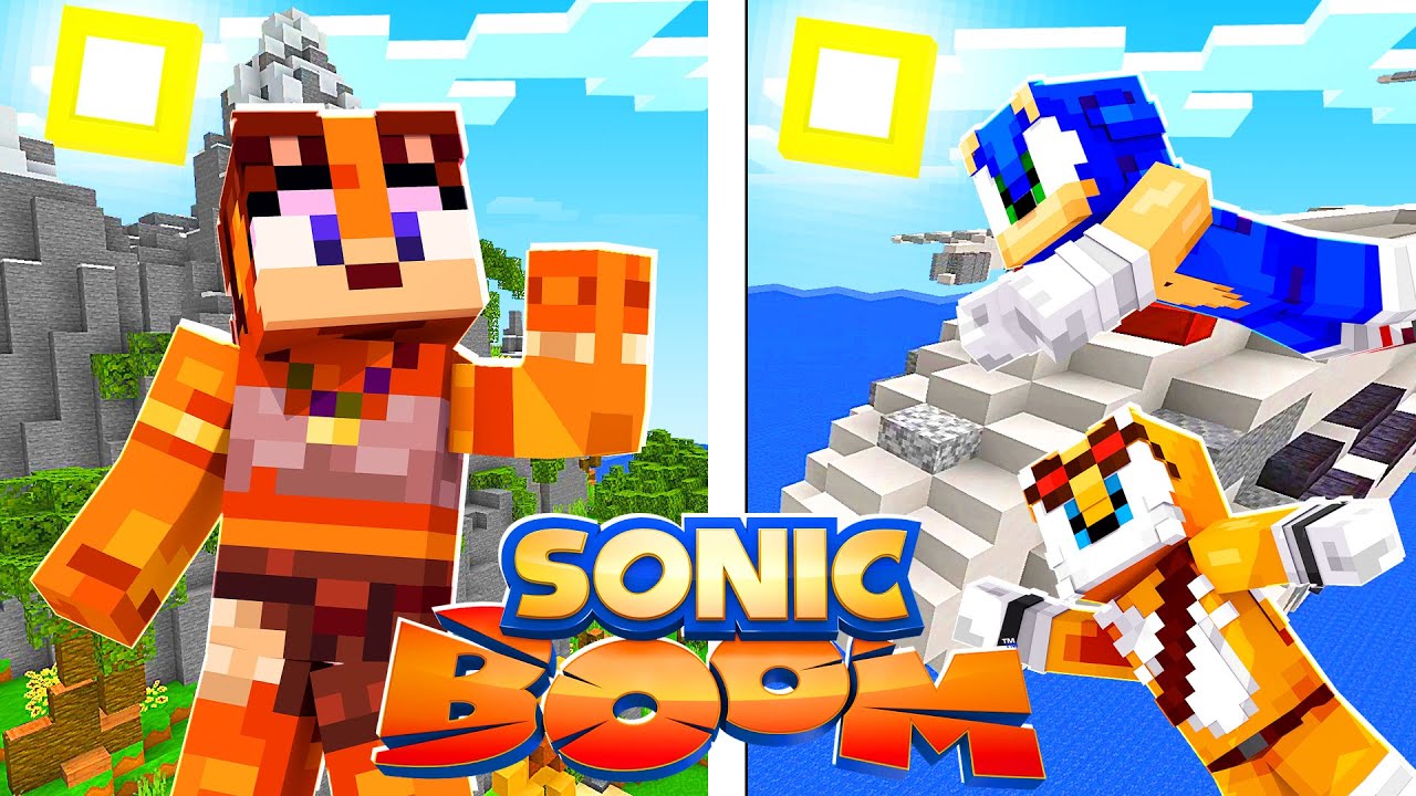 PLANE CRASH INTO SONIC BOOM! | Minecraft Sonic The Hedgehog 2 | [153 ...
