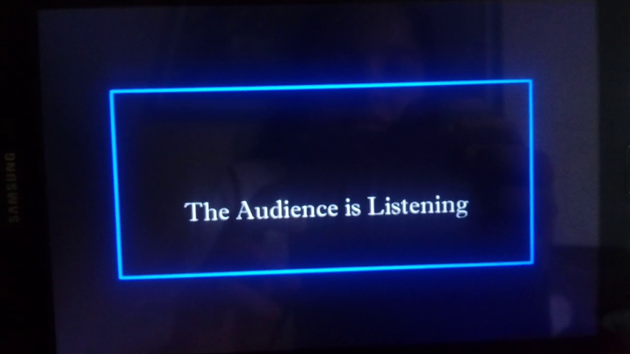 THX The Audience is Listening - YouTube