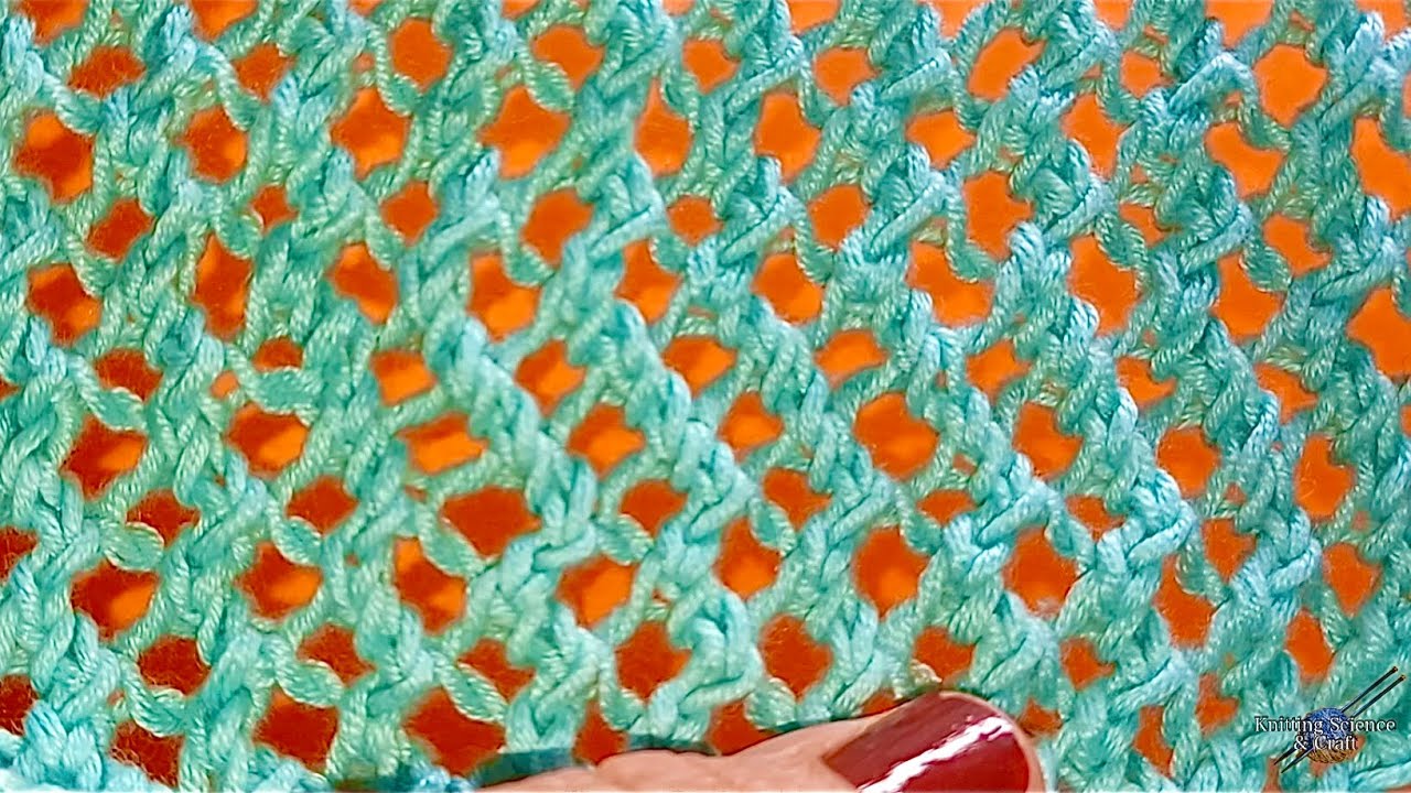 How to * Knit Synthetic Skin Stitch * - YouTube