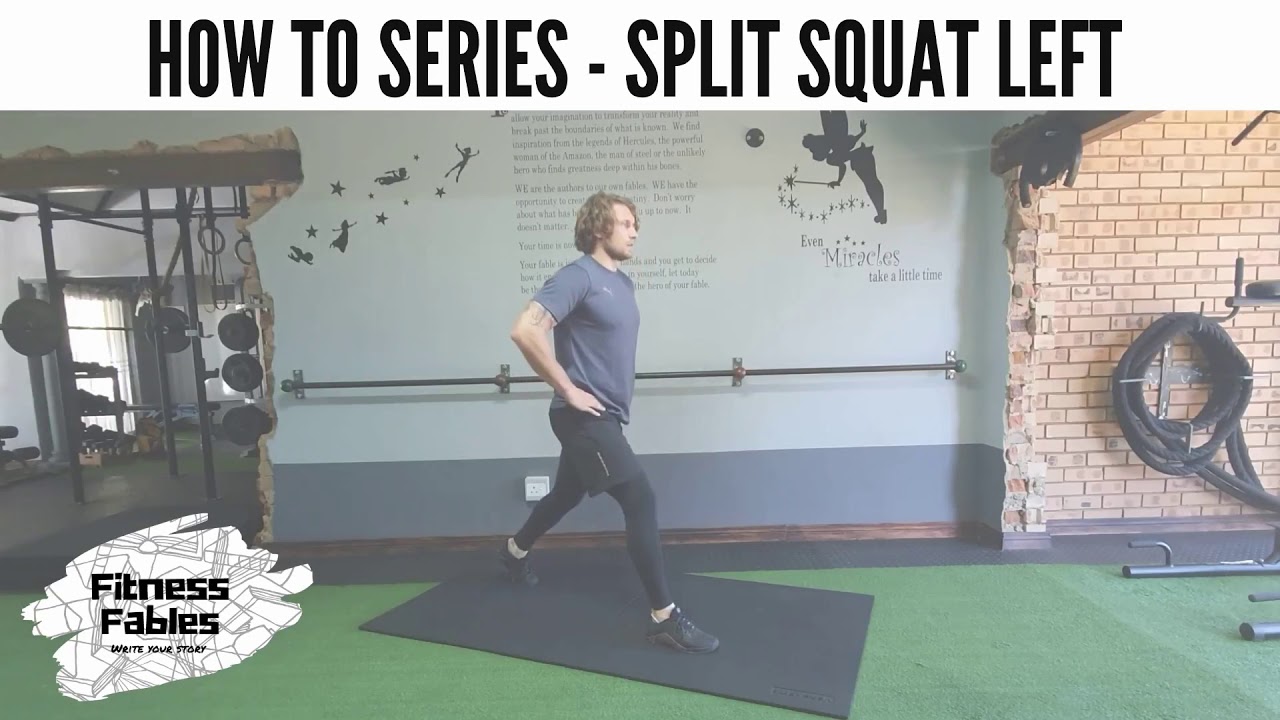 HOW TO SERIES | Split Squat Left - YouTube