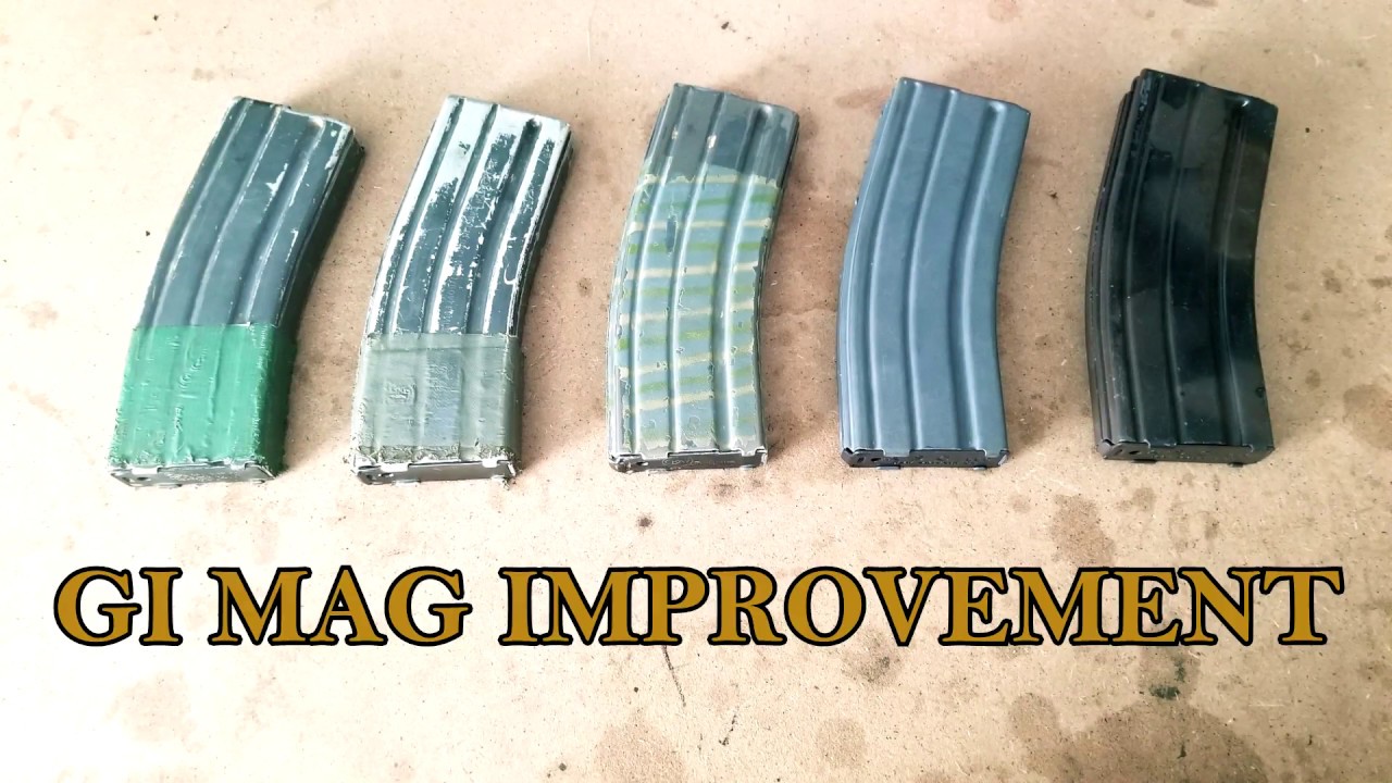 AR-15 GI Mag Improvement - YouTube