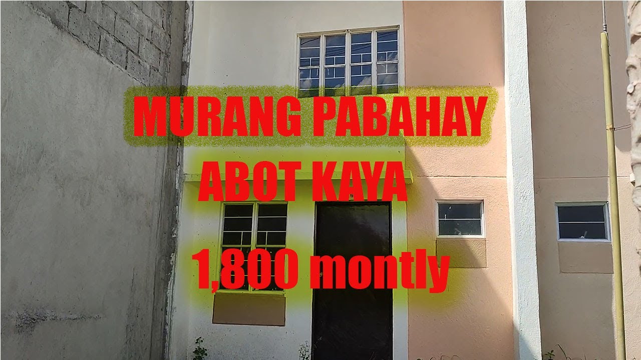 Murang bahay sa cavite silipin - YouTube