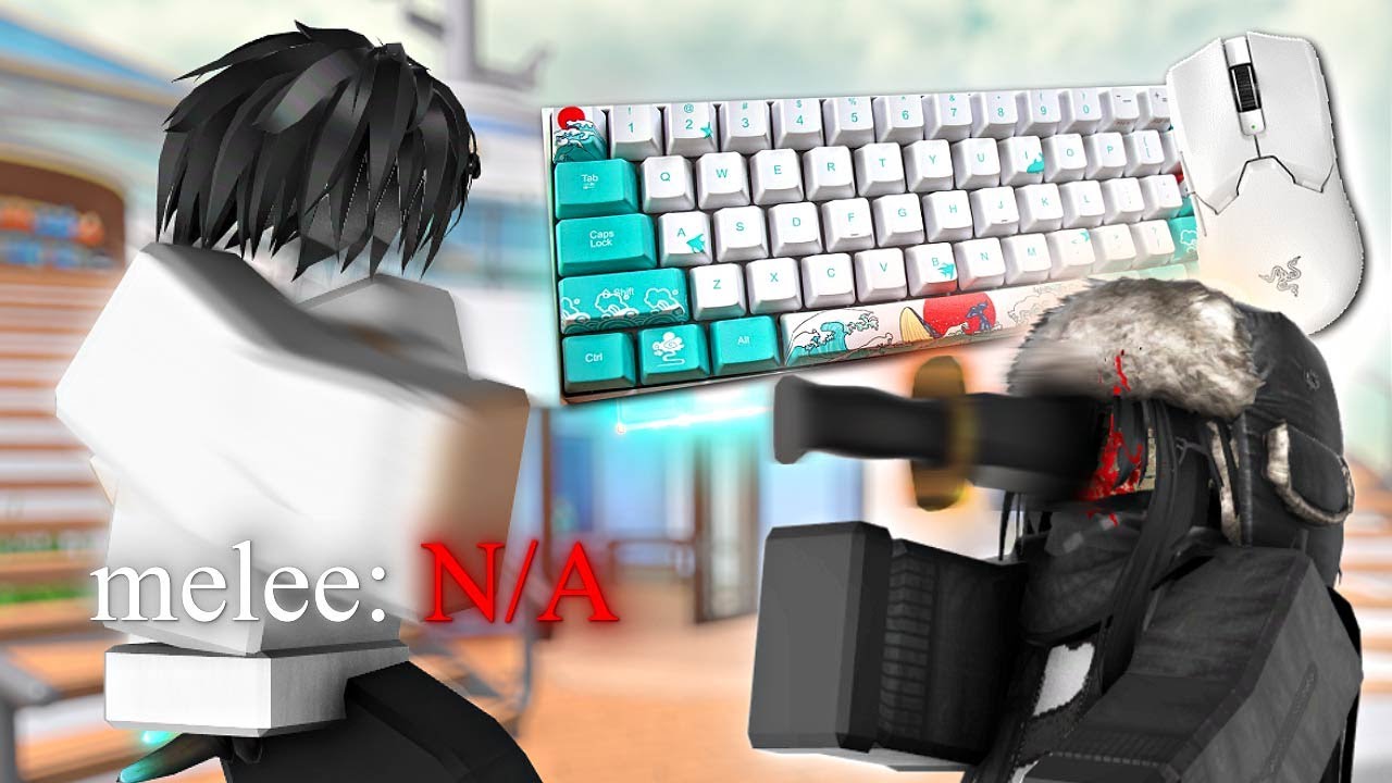 MM2 But I Can ONLY THROW (Keyboard ASMR + HANDCAM) - YouTube