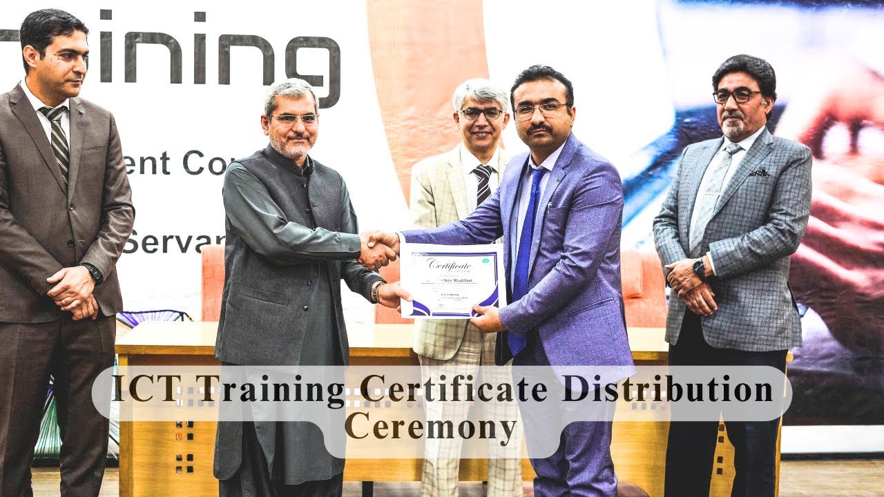 1ST MCMC Course ICT Training Certificate Distribution Ceremony - YouTube