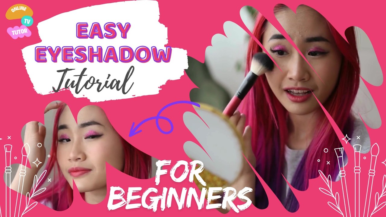 Easy Eyeshadow Tutorial for Beginners #eyeshadow #eyemakeup # ...