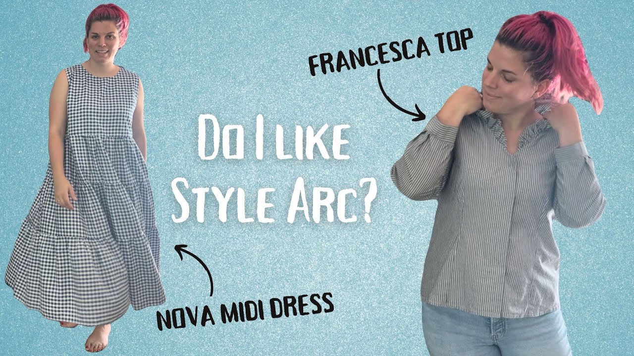 My First Experience with Style Arc Patterns | Thoughts & Reviews - YouTube