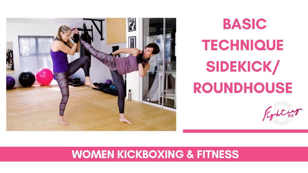 Basic technique for sidekick/roundhouse #roundhousekick #sidekick # ...