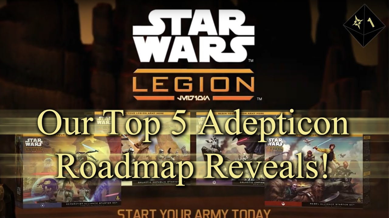Top 5 Reveals from Star Wars Legion 2025 Adepticon Roadmap - YouTube